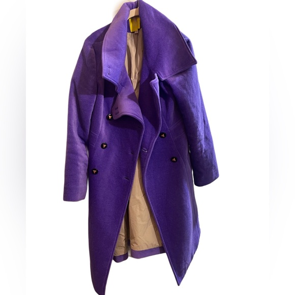 Vaute Couture | Jackets & Coats | Vaute Couture Womens Vegan Purple ...